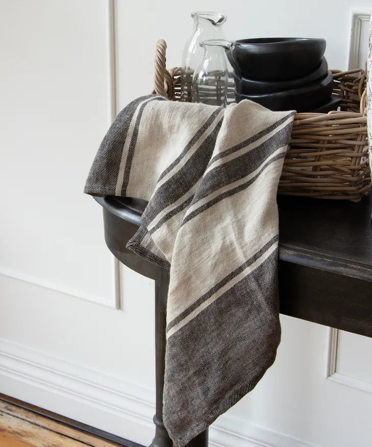Natural Linen Tea Towel – Tussocks Homeware