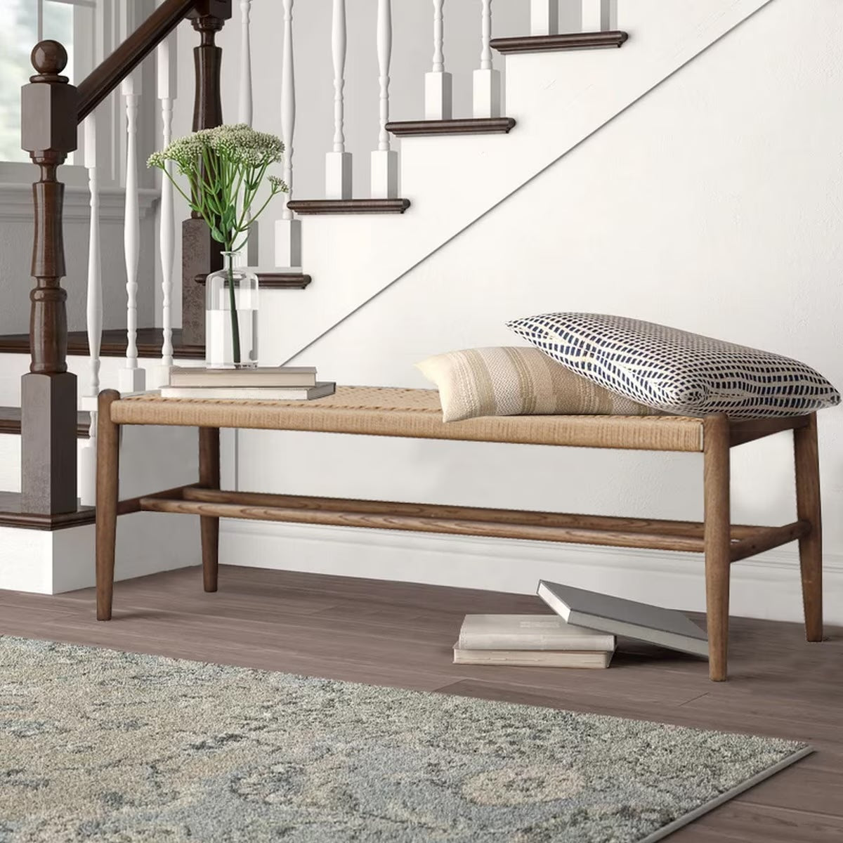 Chinese Oak Bench Seat – Tussocks Homeware